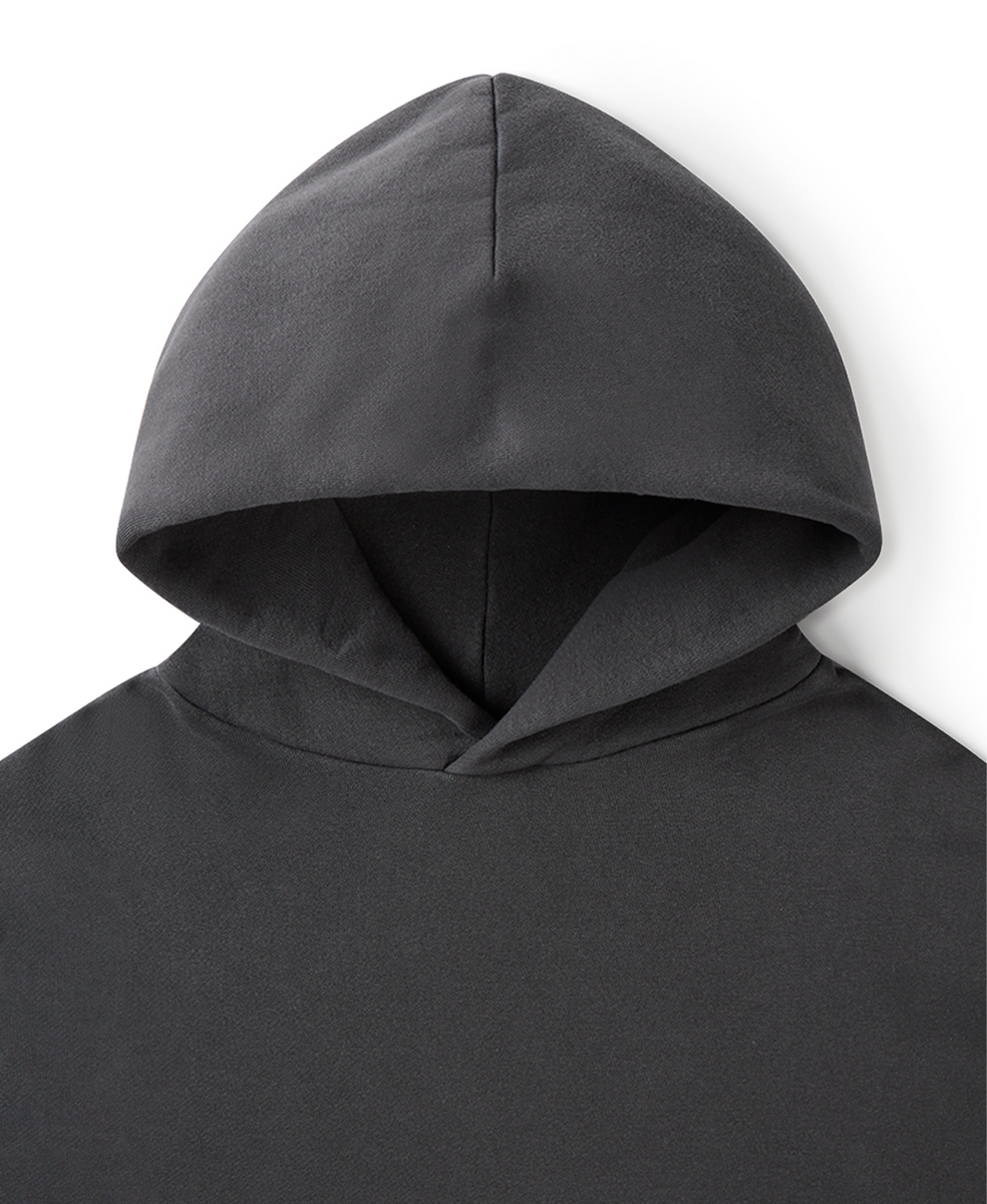 450 GSM 'Anthracite' Hoodie – Velour Garments