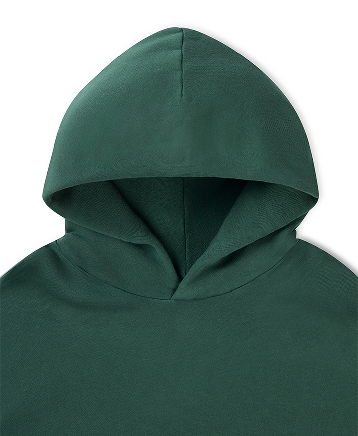 450 GSM 'British Racing Green' Hoodie – Velour Garments