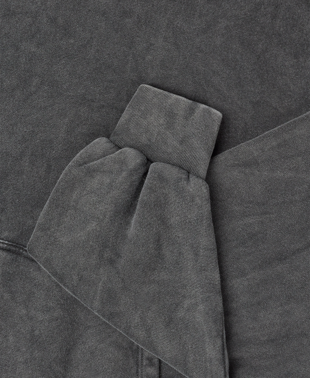 450 GSM 'Vintage Black' Hoodie – Velour Garments