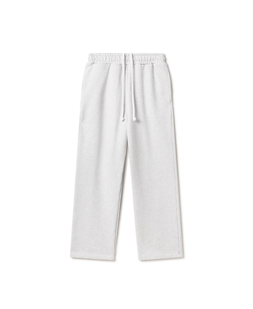 600 GSM 'Light Heather Gray' Straight-leg Pants – Velour Garments