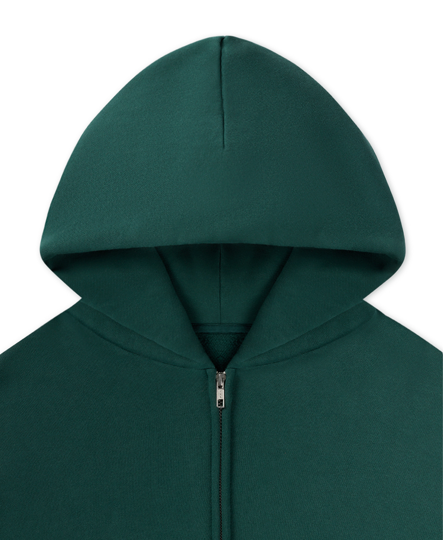 450 GSM 'British Racing Green' Zipper – Velour Garments
