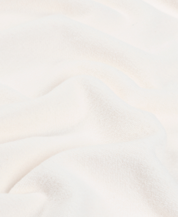 600 GSM 'Bone White' Crewneck – Velour Garments