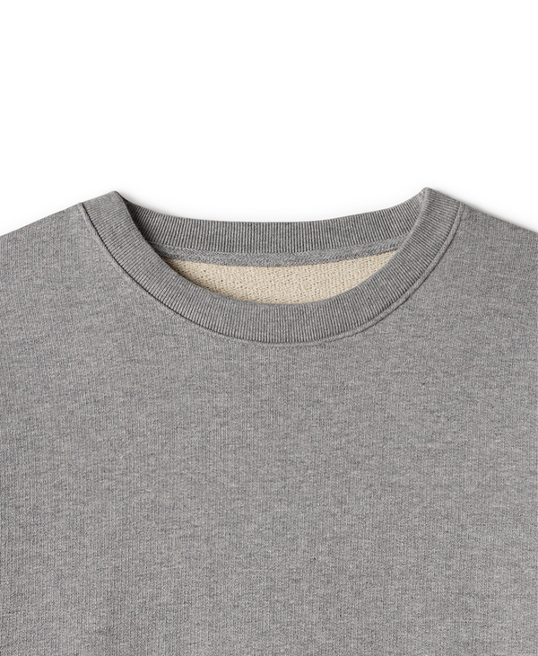 600 GSM 'Ash Gray' Crewneck – Velour Garments