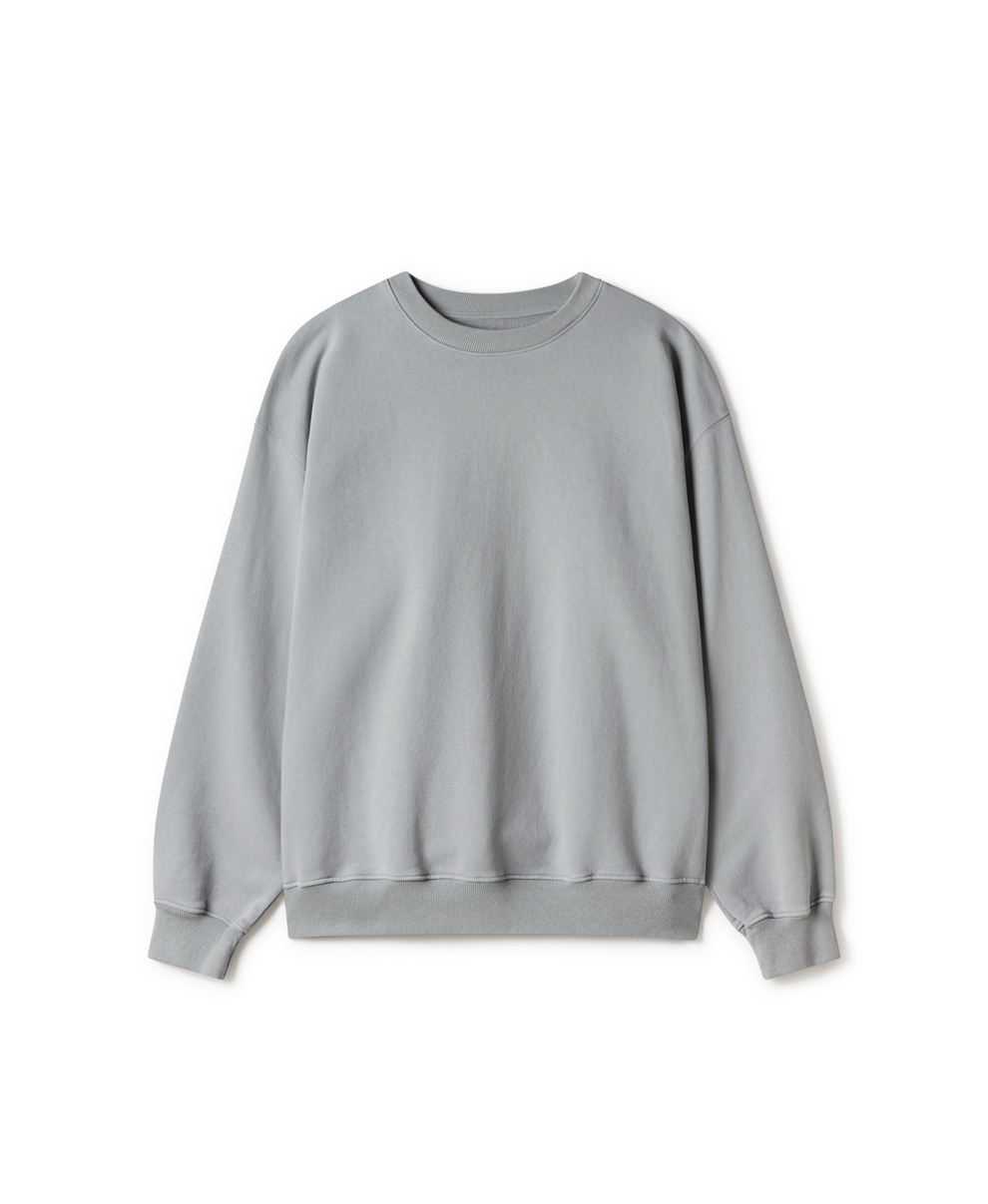 600 GSM 'Neutral Gray' Crewneck – Velour Garments