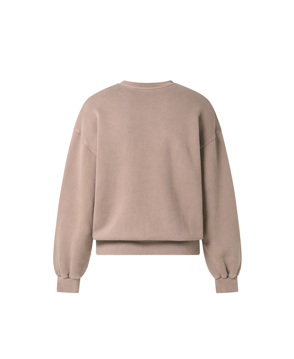 450 GSM 'Vintage Taupe' Crewneck – Velour Garments