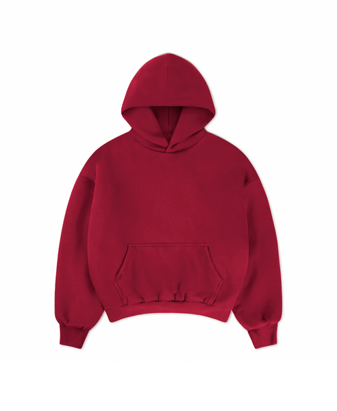 Dark red sweatshirt store