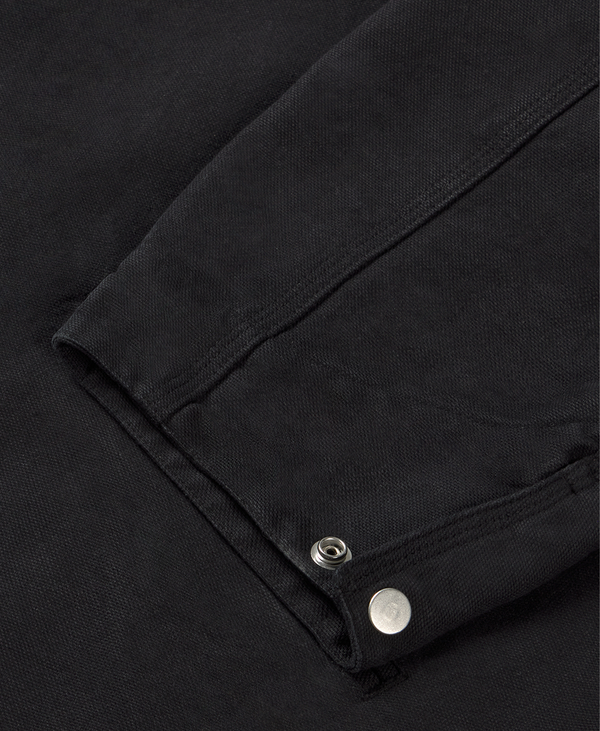 'Jet Black' Work Jacket – Velour Garments