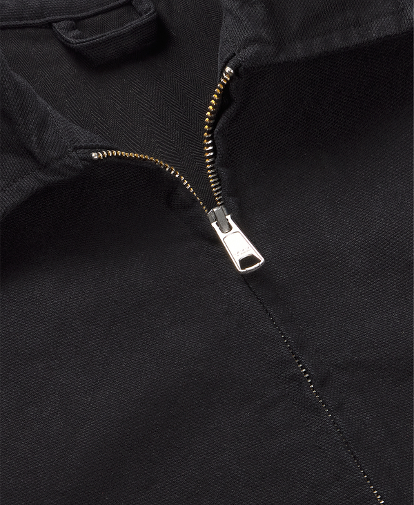 'Jet Black' Work Jacket – Velour Garments