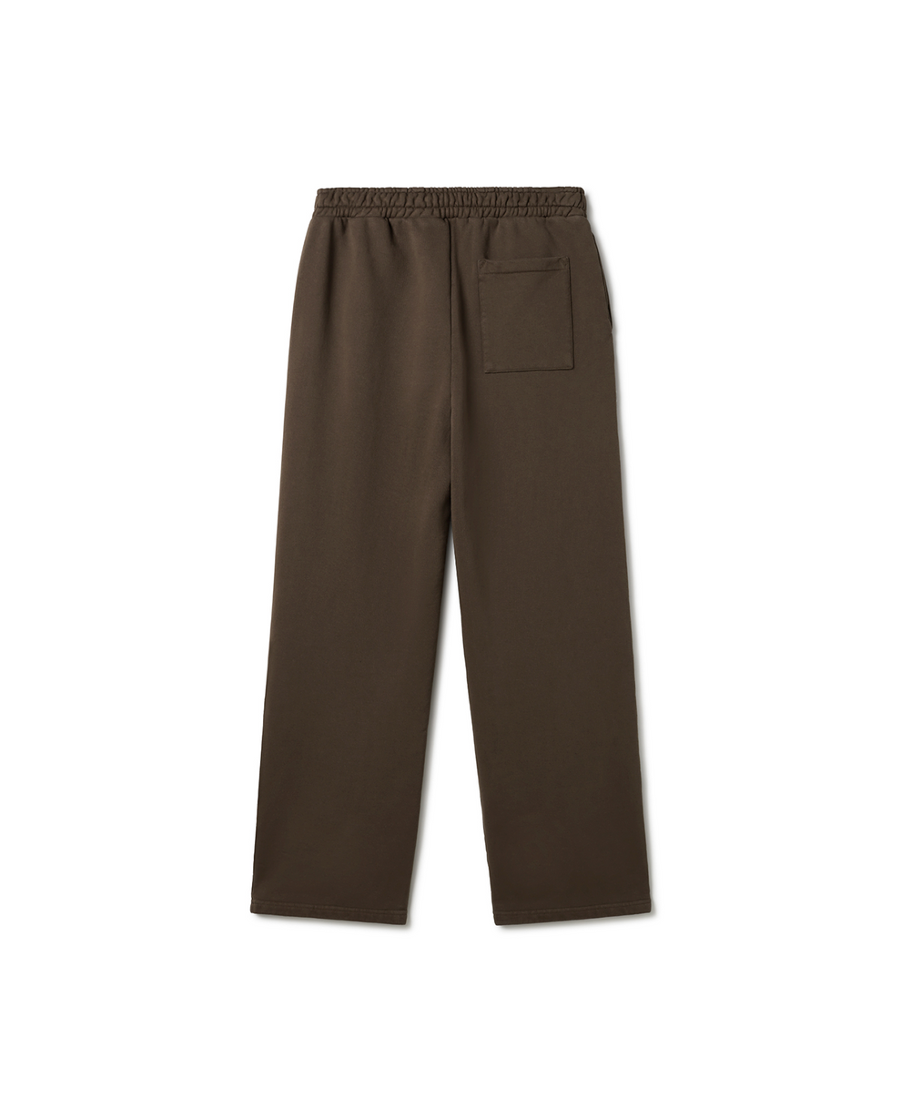 600 GSM 'Mocha Brown' Straight-leg Pants – Velour Garments