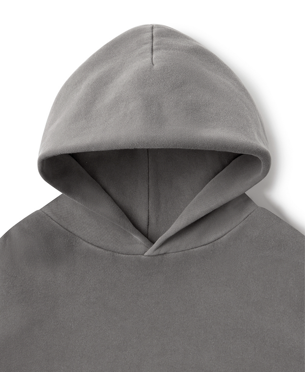 450 GSM 'Mud Gray' Hoodie – Velour Garments