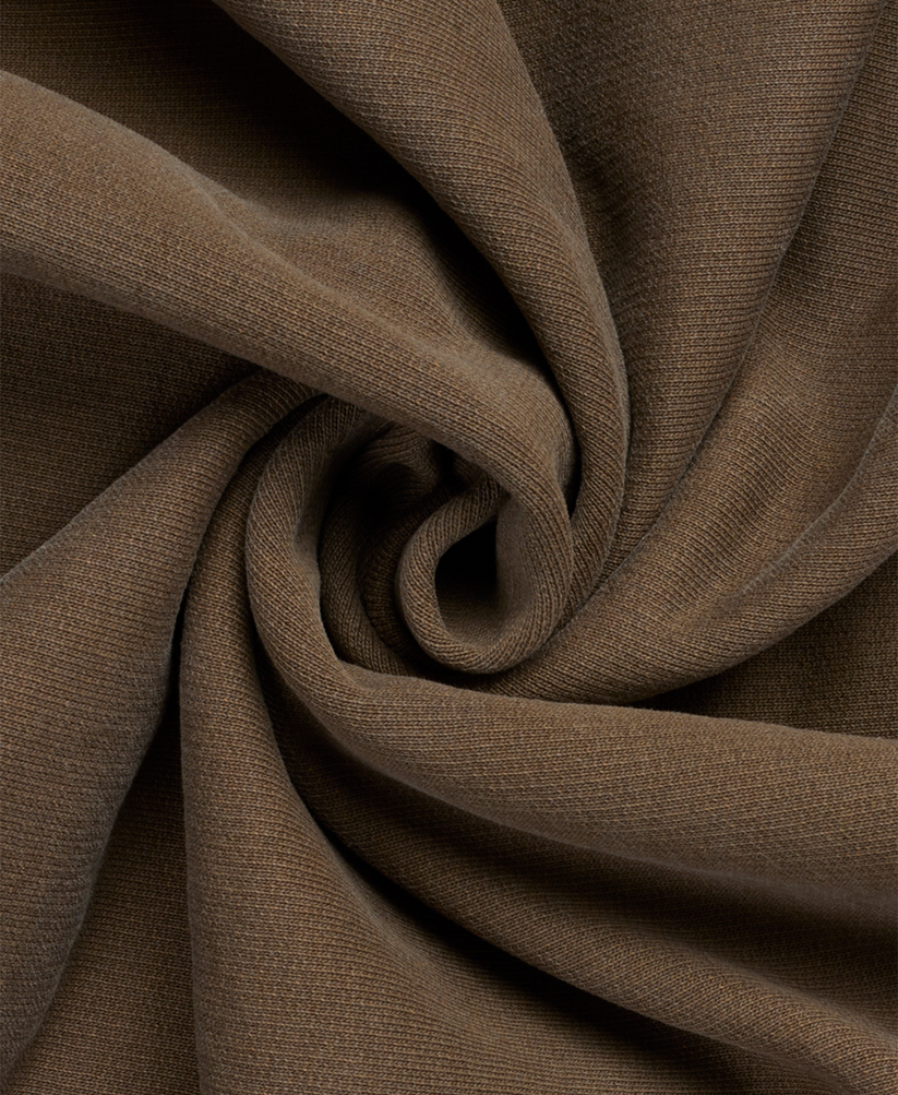 600 GSM 'Mocha Brown' Zipper – Velour Garments