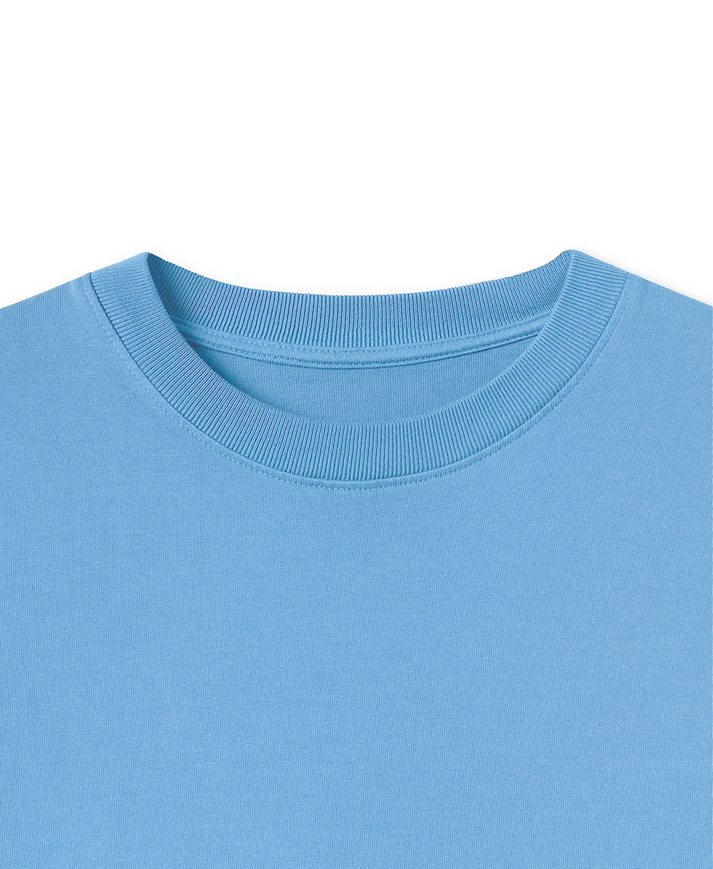 300 GSM 'Powder Blue' T-Shirt – Velour Garments