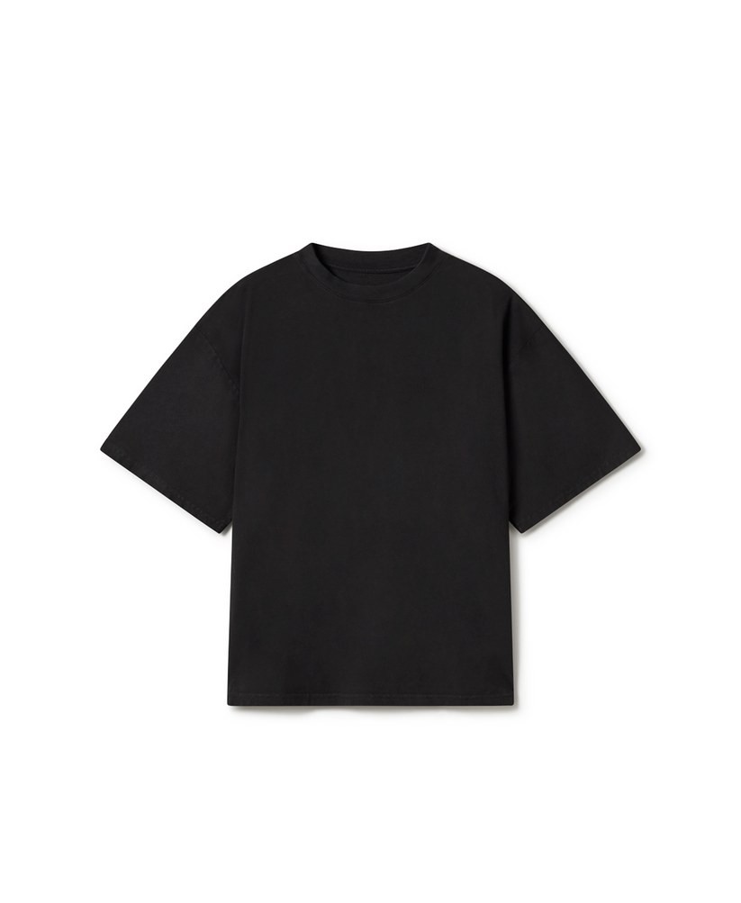 180 GSM 'Jet Black' T-Shirt – Velour Garments