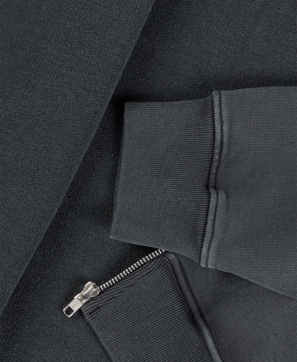 600 GSM 'Anthracite' Zipper – Velour Garments