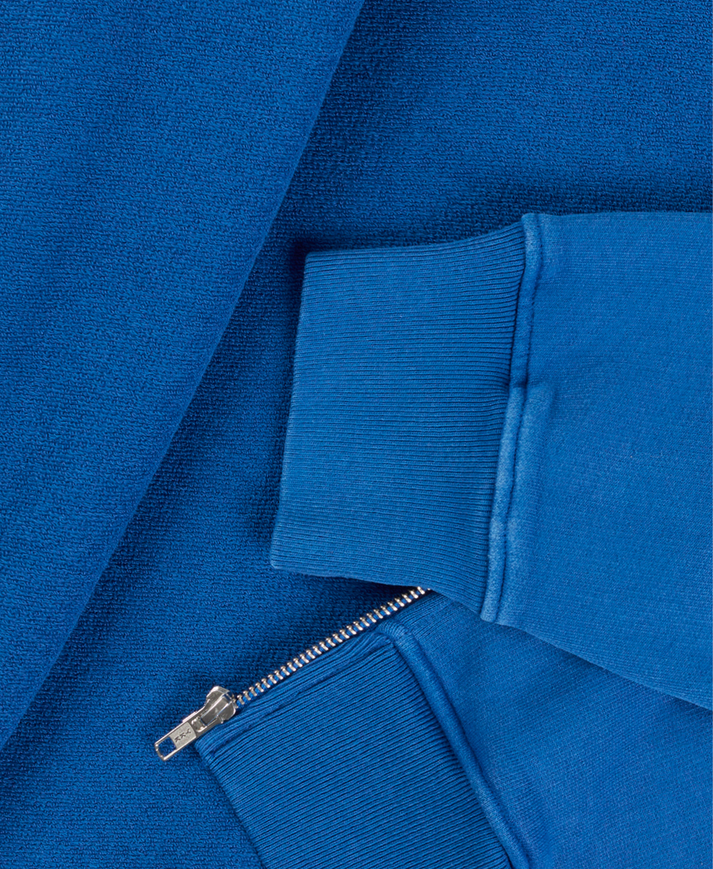 600 GSM 'Royal Blue' Zipper – Velour Garments